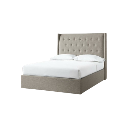 Tufted Wingback Headboard Bed - Infinity Home
